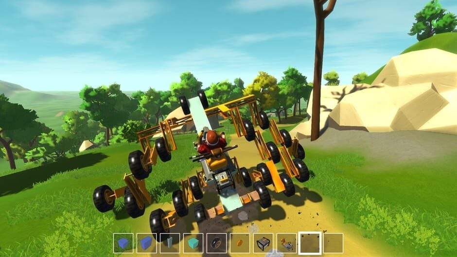 Get a free serial key for Scrap Mechanic on Steam